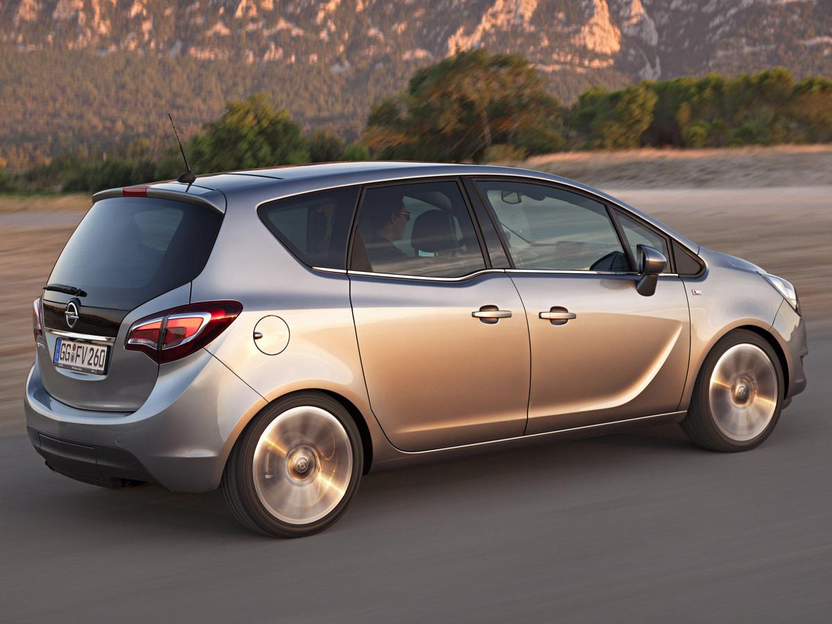 Opel Meriva technical specifications and fuel economy